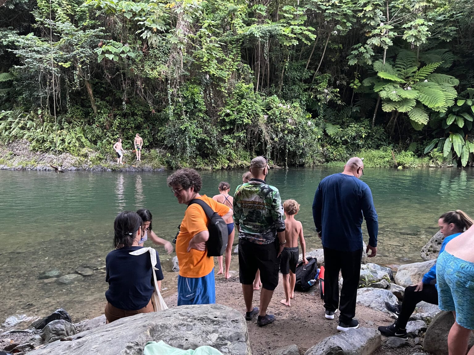 A twilight tour of El Yunque run by a private company seemed attractive.